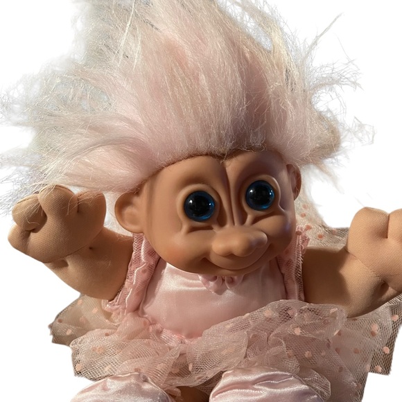 Russ | Toys | Vintage Russ Berrie Ballerina Troll Doll Stuffed Toy Doll ...
